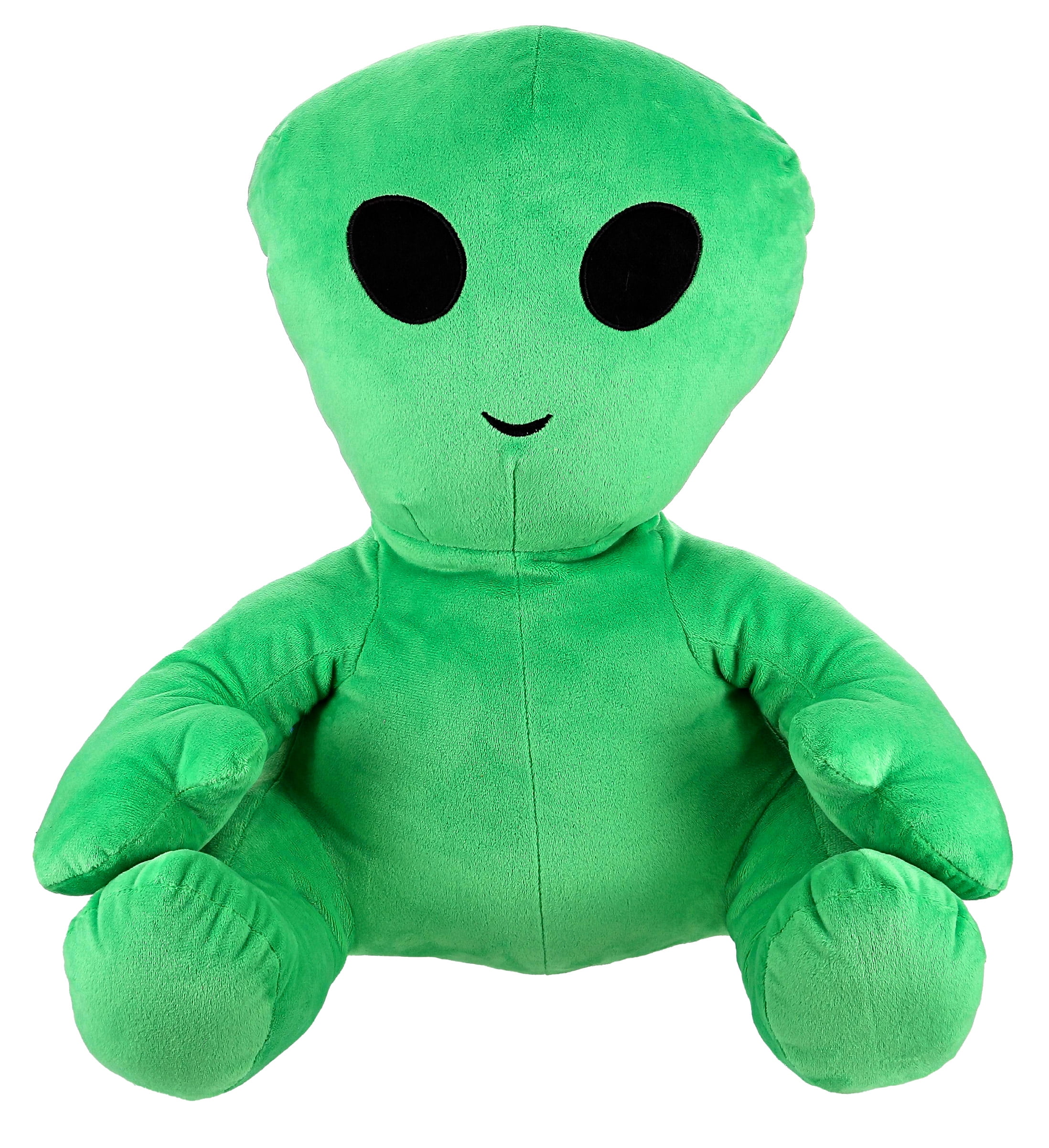 DolliBu Plush Alien Stuffed Toy – Soft Huggable Green Alien, Adorable ...