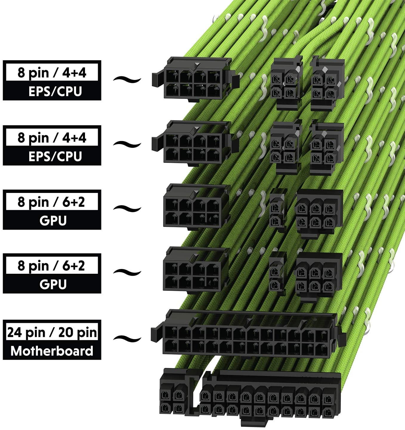 Power Supplies 30cm EPS 4 Pin CPU ATX Motherboard PSU Power Supply ...