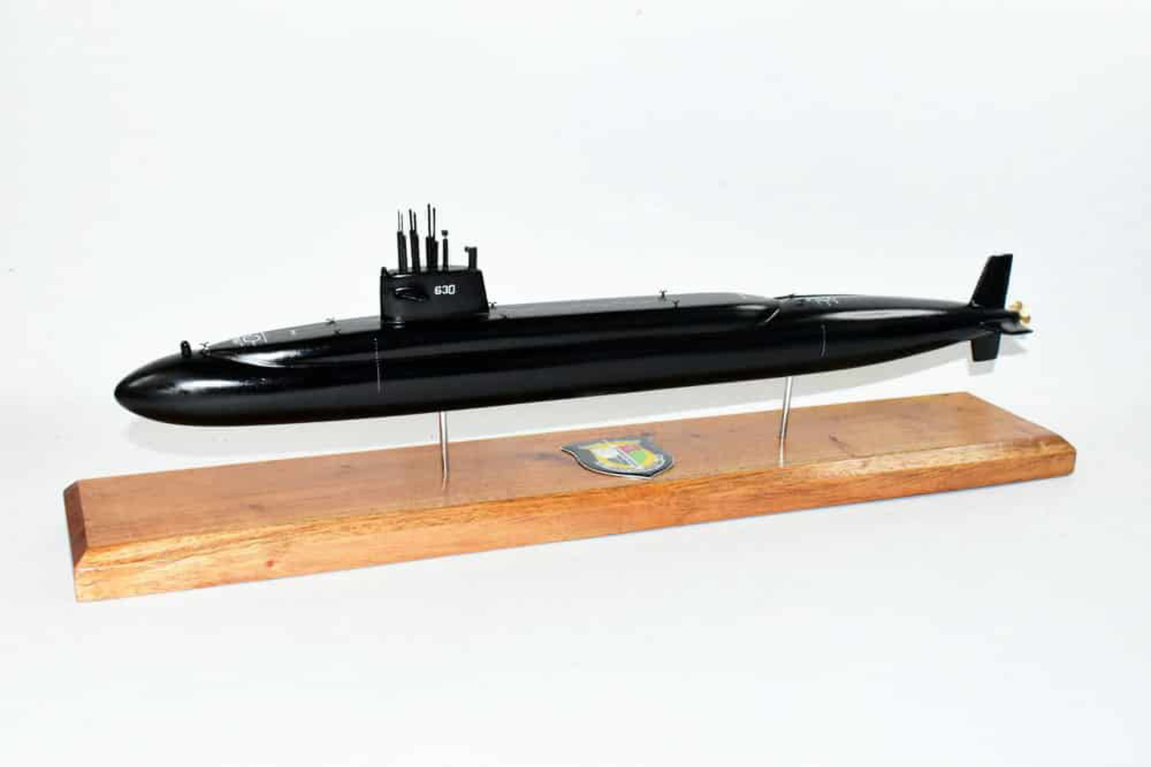 USS John C. Calhoun SSBN-630 Submarine Wooden Model, 20 inch, Navy ...