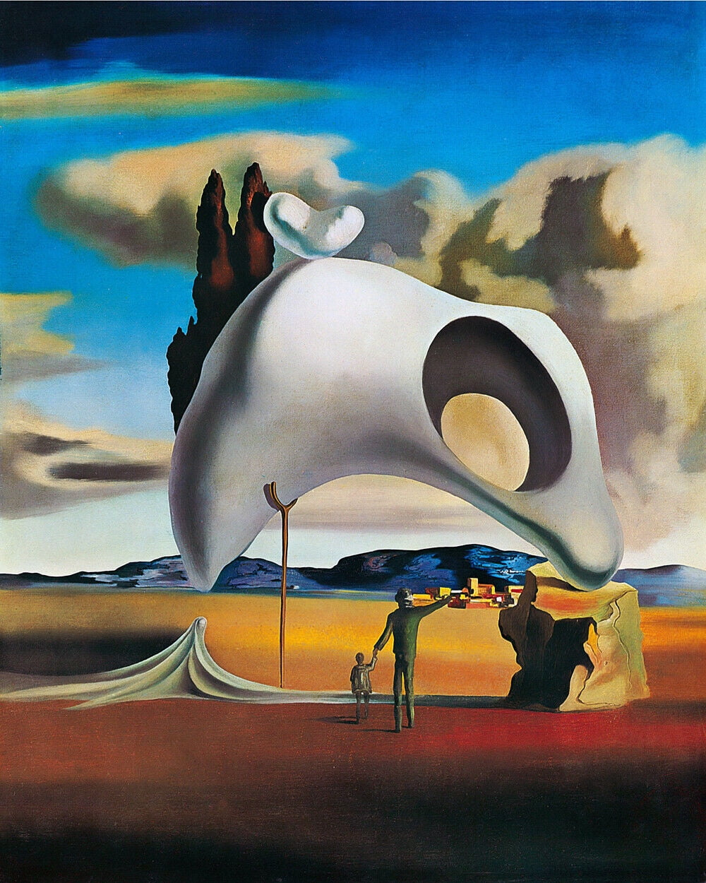 Atavistic Vestiges After the Rain - Dali - CANVAS OR PRINT WALL ART ...