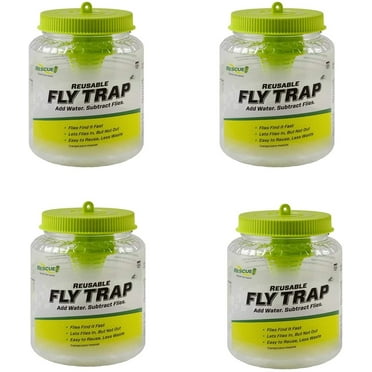 RESCUE! Outdoor Reusable House Fly Trap - Walmart.com