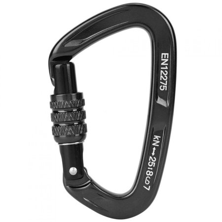 Climbing Lock Hook Aluminum Climbing Buckle Outdoor D Shape Aluminum ...