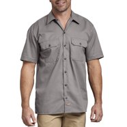 MAZEL UNIFORMS MENS ZIP UP WORK SHIRT - Walmart.com