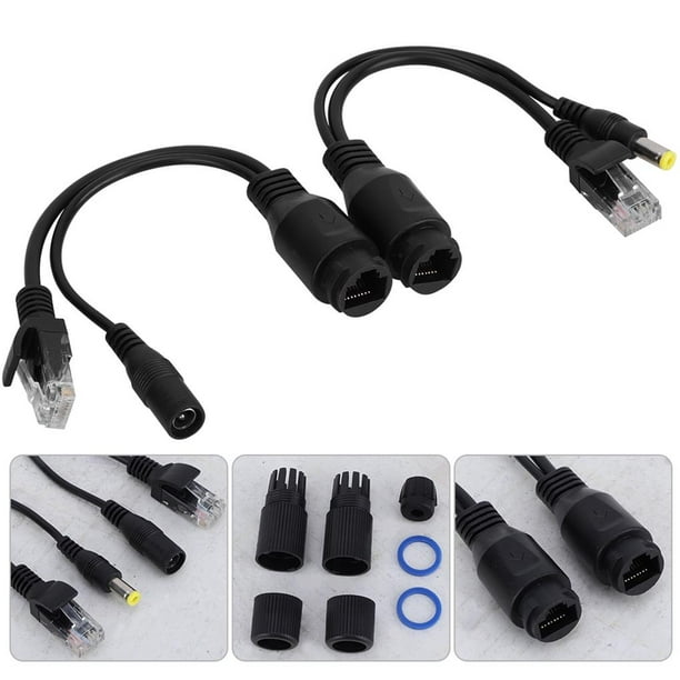 12V Power Over Ethernet Passive POE Adapter Cable POE POE Adapter ...