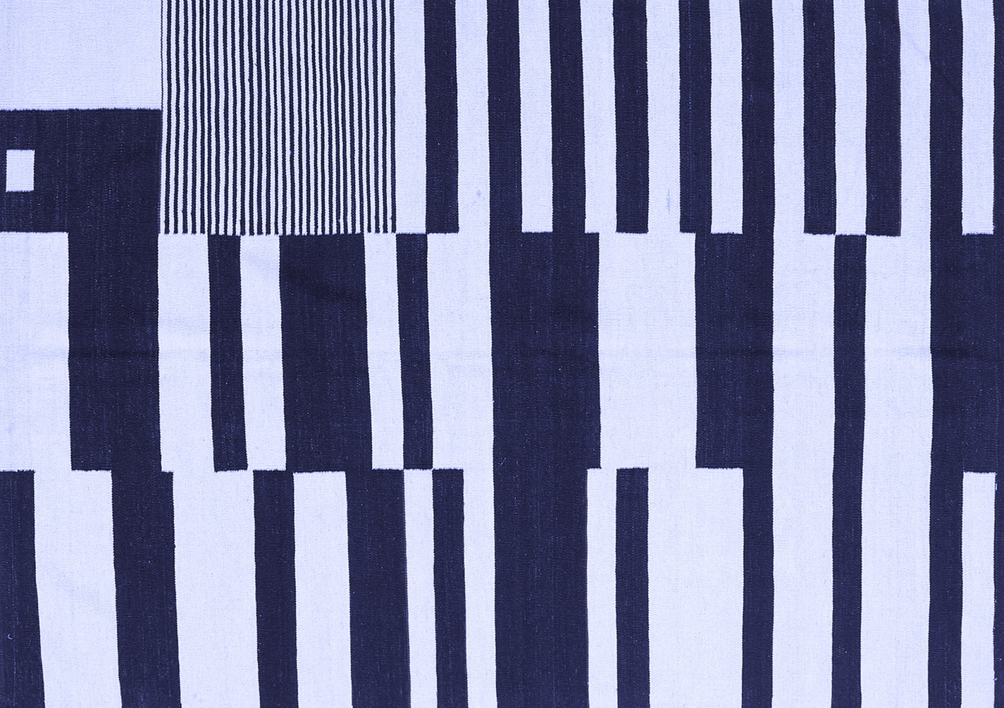 Ahgly Company Indoor Rectangle Abstract Blue Contemporary Area Rugs, 2 ...