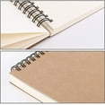 ZEONHAK 20 Pack A5 Spiral Sketchbook, 100gsm Cream Paper, 60 Sheets ...