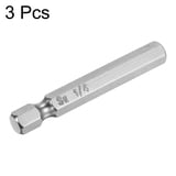 Uxcell 1/4" Magnetic Hex Head Screwdriver Bit, 1/4" Hex Shank 2" Length ...