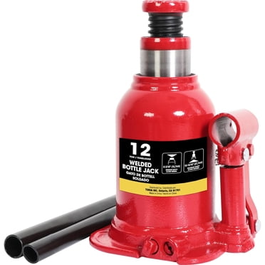 Big Red Hydraulic Lifting Jack, 3/4 Ton (1,500 lb) Capacity, Red ...