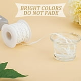 1Roll 25Yards White RIC Rac Trim Ribbon Rick Rack 0.12 inch Wave Sewing ...