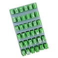Reusable Letter Stamps For Pottery Beginners Including Uppercase ...