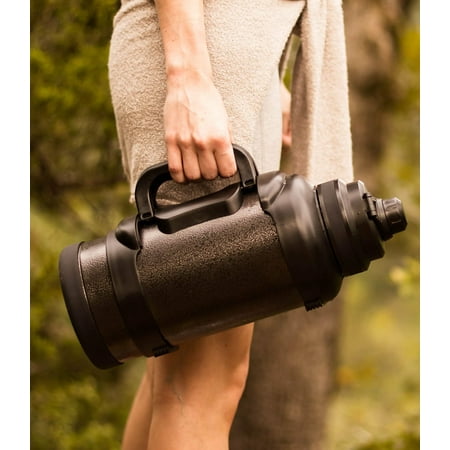 TAL 3 Liter Zeus Double Wall Insulated Water Bottle, Black - Walmart ...