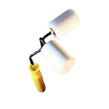 Professional Paint Roller Two Rollers Dual Paint Roller for Fence Edge ...