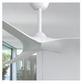 52 Inch Indoor Ceiling Fan without Light, 6 Speeds Reversible DC Motor ...