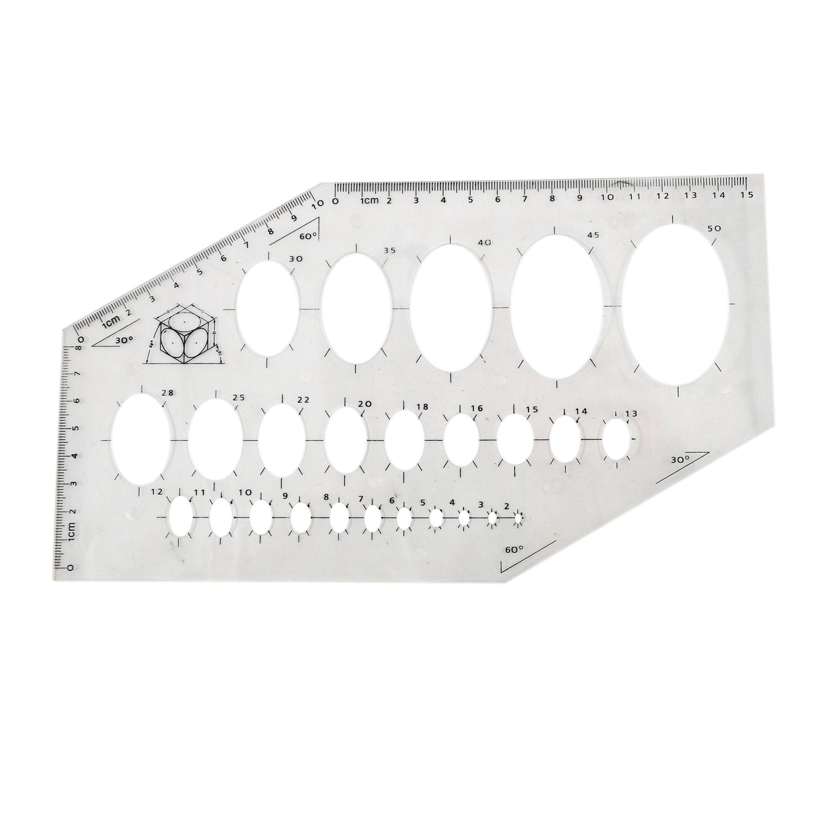 8 Pc Template Stencil Set Drawing Kit in Assorted Shapes - Walmart.com