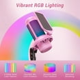 TC310+ USB Gaming Microphone with RGB, Pop Filter & Shock Mount, Boom ...