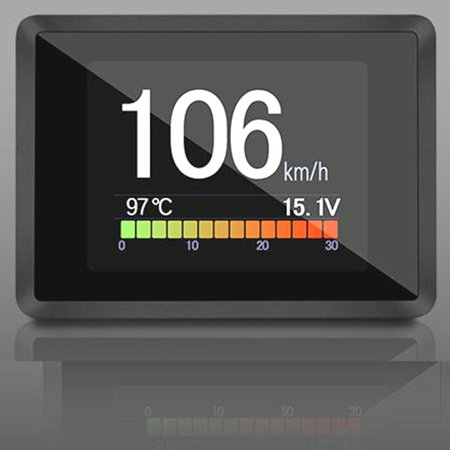 OBD2 HD TFT Car Speed Windshield Projector Head-Up car speedometer BOD2 ...