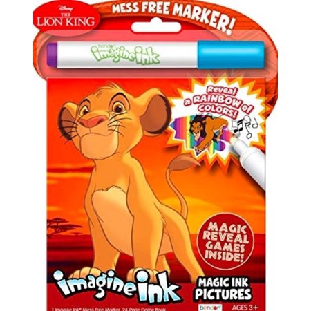 Coloring Book Lion King Imagine Ink Magic Pictures 46302 | Walmart Canada