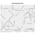 Earth Day Word Search Game, Giant Crossword Puzzle, Large Word Find ...