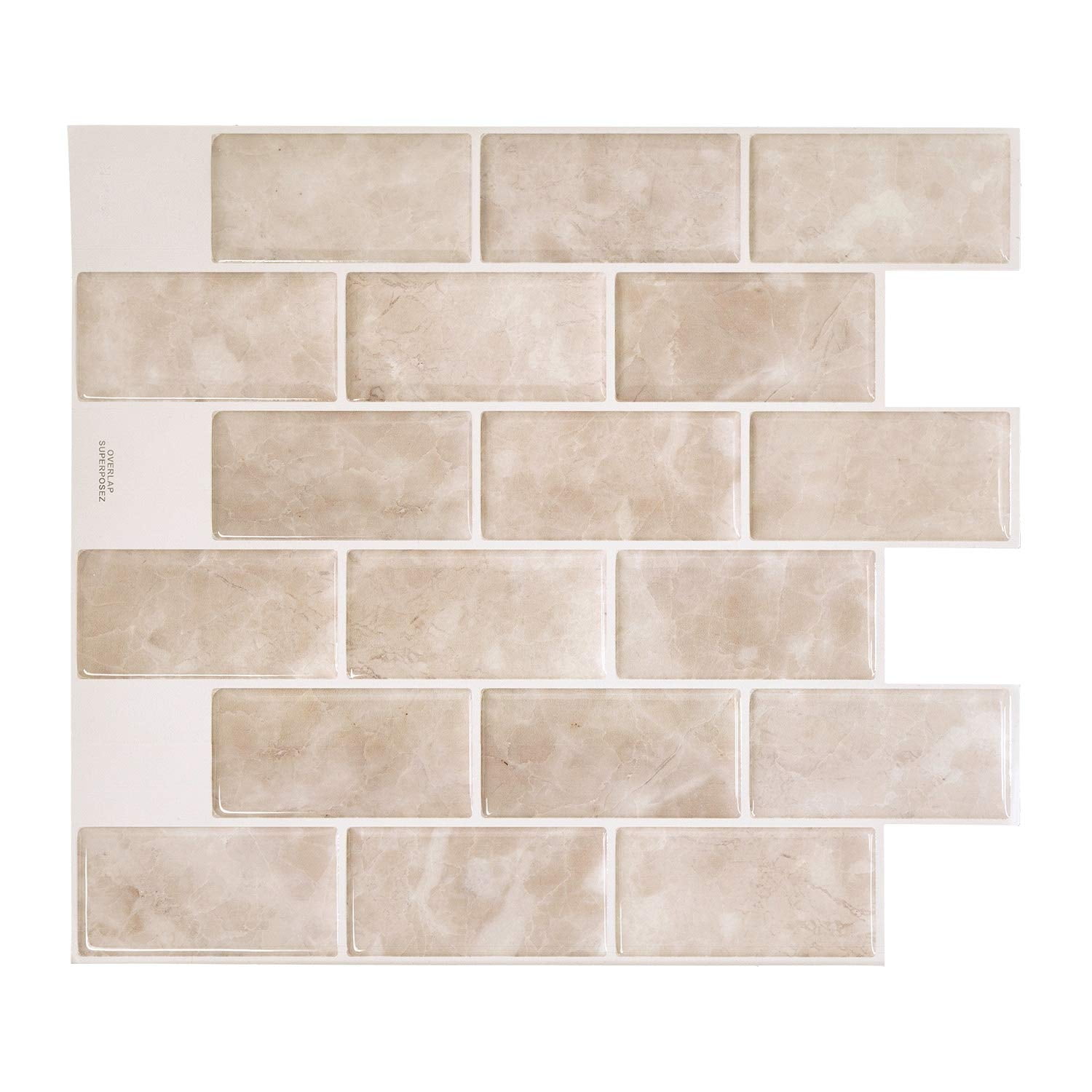 Click here for Smart Tiles Peel And Stick Backsplash - 10 Sheets... prices