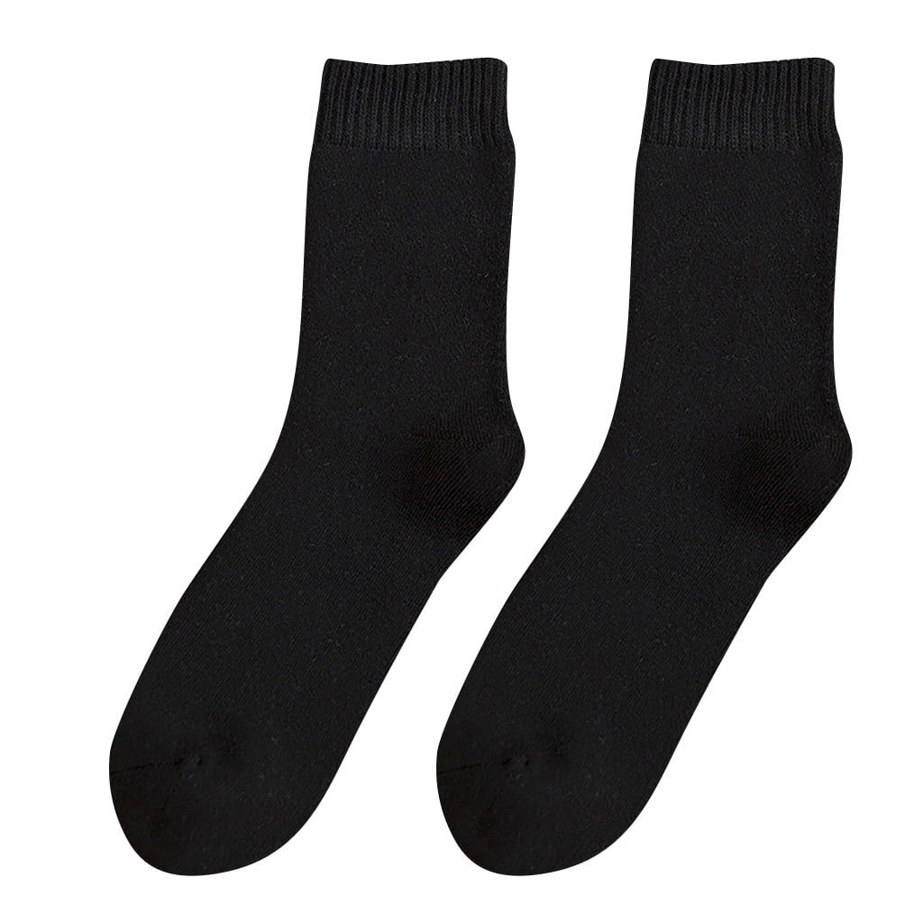 Click here for Hoksml Socks Clearance! Mens Solid Socks Casual Co... prices