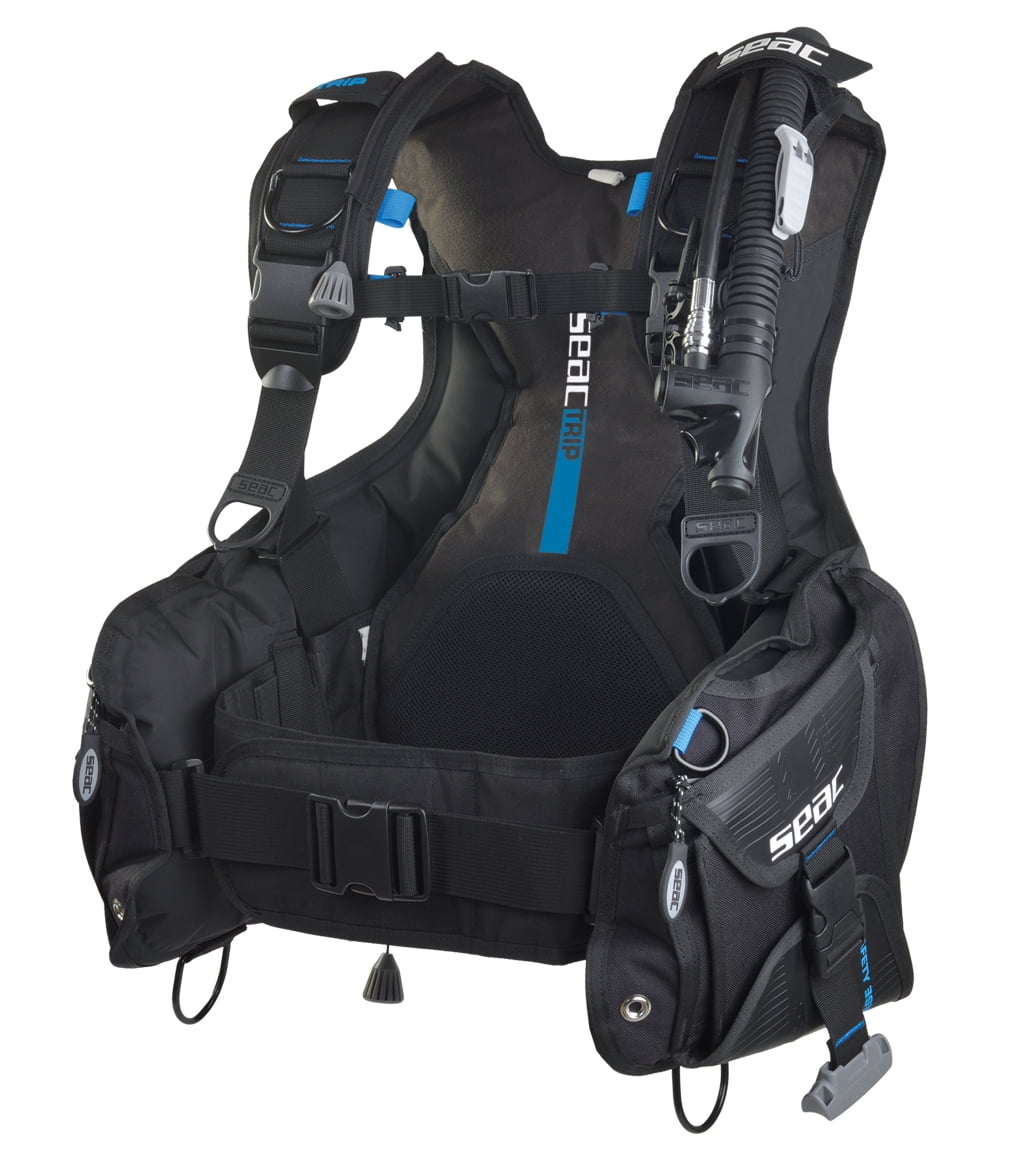 Seac Trip BC, Scuba Diving Foldable Travel BCD - Walmart.com