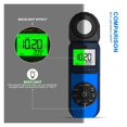 Compact Digital Lux Meter, 3999 Counts Bar Graph Display, Sil Light ...