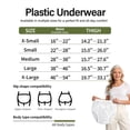 3Pack Adult Diaper Cover Plastic Pants, Washable Reusable Waterproof ...