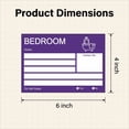 320 Pack 6×4 Inch Moving Box Labels, 8 Color-Coded Stickers plus Red ...