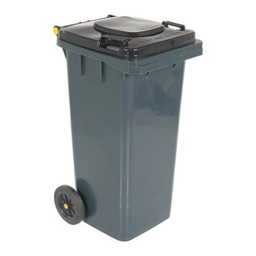 Genuine Joe Space-Saving Waste Container - 23 gal Capacity - Handle ...