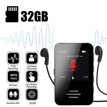 RecorderGear PR200 Bluetooth Cell Phone Call Recording Device, iPhone ...