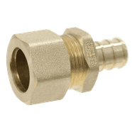 10 Pcs XFITTING Pex 3/4 Inch x 3/4 Inch Pex Elbow Brass Crimp Fitting, 23-2-2=10X - Walmart.com