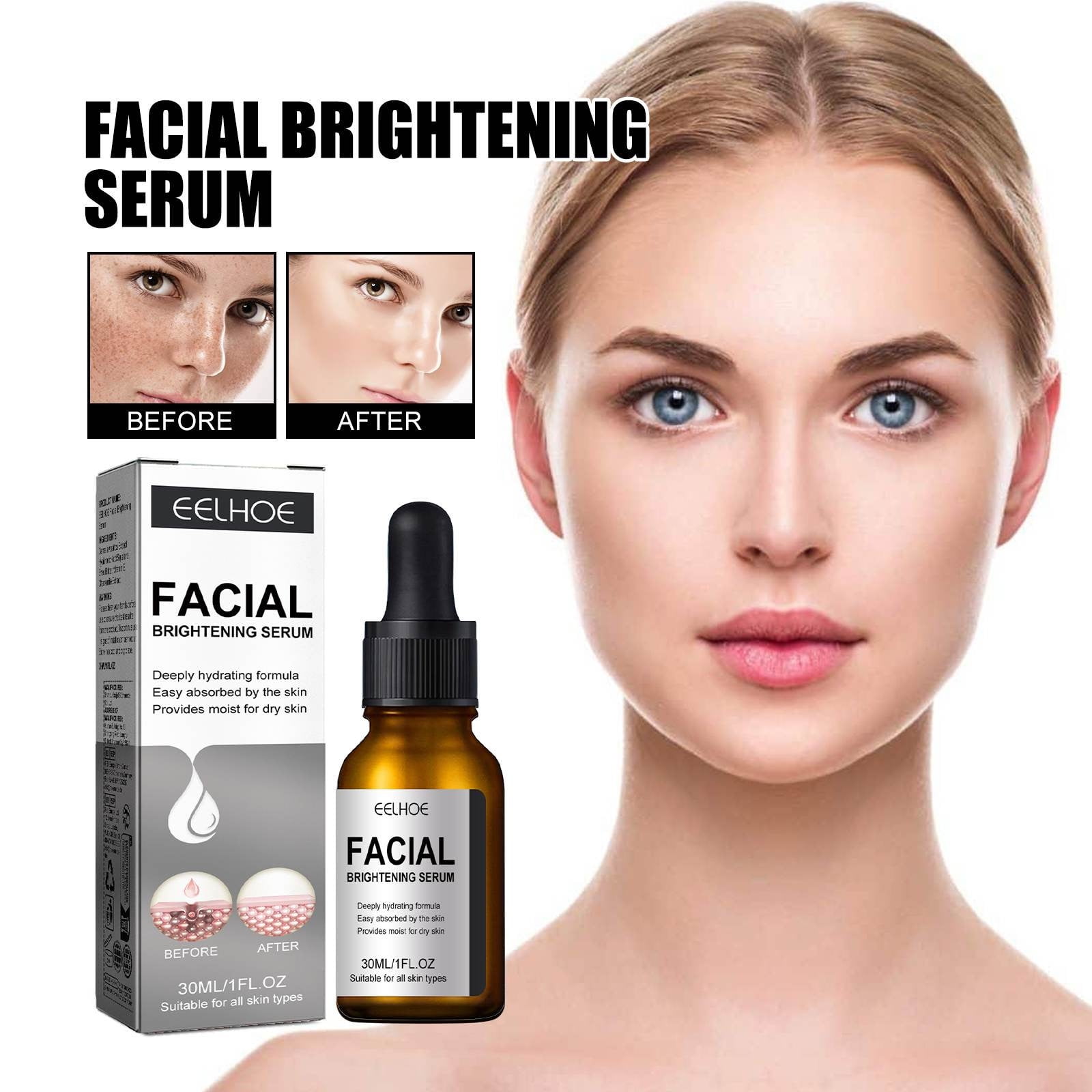 Fiudx Ofertas y liquidaciones Blanqueador e iluminador para reducir manchas oscuras y ...