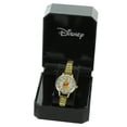 Disney Winnie the Pooh Analog Watch, Happy Waving Winnie, Gold Tone ...