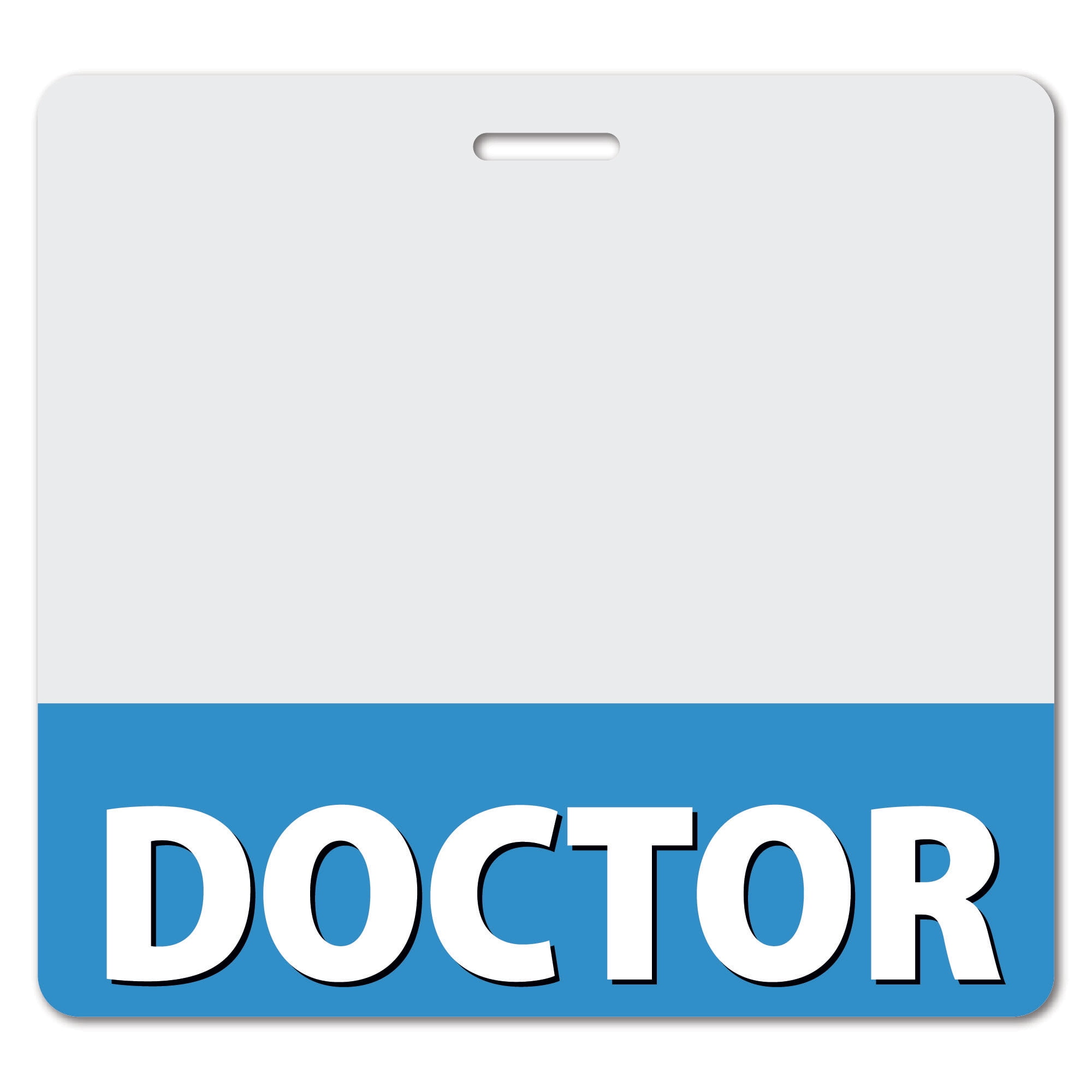 DOCTOR Heavy Duty Horizontal Blue (20 pack) - Spill & Tear Proof Cards ...
