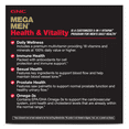 GNC Men's Health & Vitality Vitapak, 30 Daily Packs, 5-in-1 Complete Daily Nutrition Program for ...