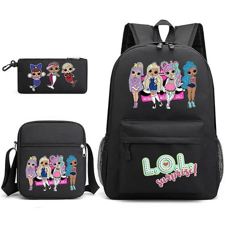 Xizioo Lol Surprise Doll Schoolbag Leisure Backpack Small Shoulder Bag ...