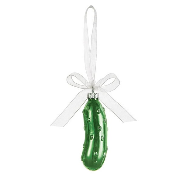 The Christmas Pickle Ornament By Ganz