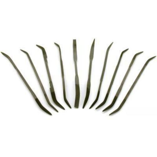 10 Riffler Files Jewelers Metalsmith Filing Bench Tool - Walmart.com