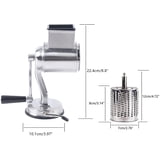 Stainless Steel Rotary Cheese Grater/Vegetable Chopper Food Mills ...