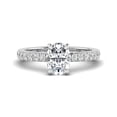 1 Ct Lab Grown Diamond Engagement Ring for Women, IGI Certified D Color ...