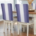 4 Pack Purple Ombre Chair Back Covers Abstract Purple Ombre White ...