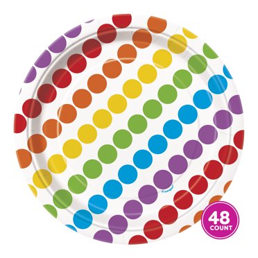 7" Super Mario Party Paper Square Plate, 8ct - Walmart.com