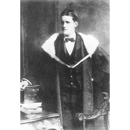 James Joyce (1882-1941). /Nirish Writer. Photographed At The Time Of ...