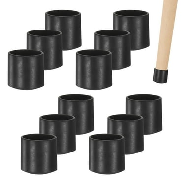 Ezprotekt Rectangle Furniture Leg Caps with Felt Floor Protectors for ...