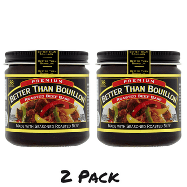 Better Than Bouillon Roasted Beef Base, 2-Pack 8 oz. Jars - Walmart.com