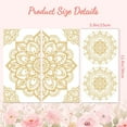 3 Sheets 3 Styles PVC Waterproof Decorative Stickers Self Adhesive ...