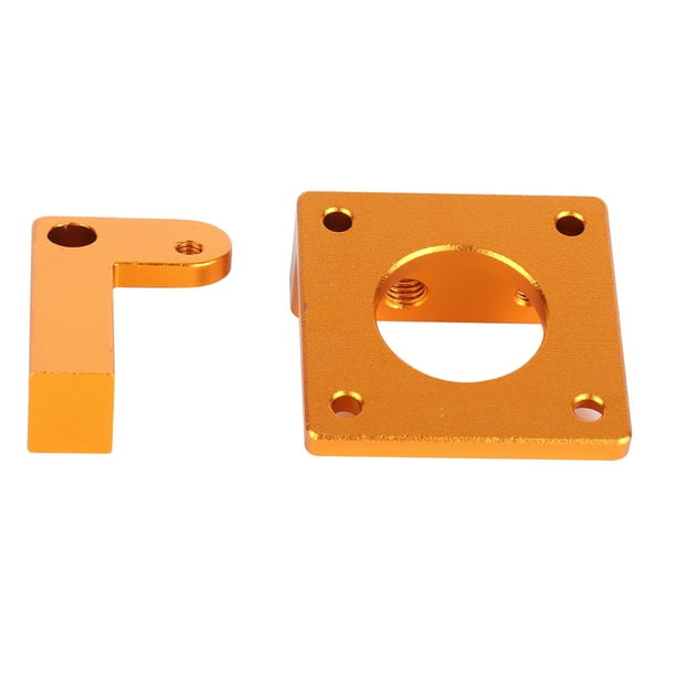 Extruder Bracket Aluminum Block, Upgrade Filament Golden Short Hand ...