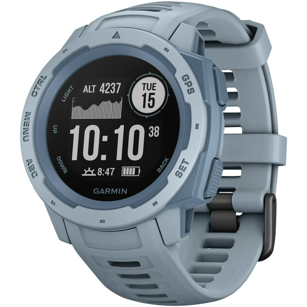 Garmin Instinct™ - Rugged GPS Watch, Sea Foam - Walmart.com - Walmart.com