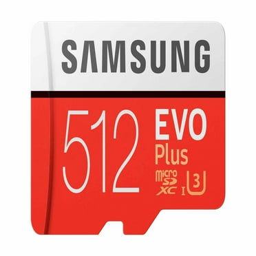 Samsung Evo Plus 512GB MicroSDXC Memory Card - Walmart.com