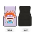 Car Floor Mats Set of 4Pcs, Unique Pattern Non Slip Front Rear Vehicle ...